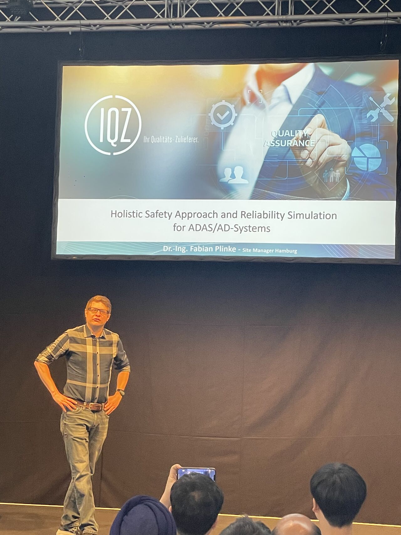 IQZ auf der ADAS & Autonomous Vehicle Technology Expo 2025 in Stuttgart ...